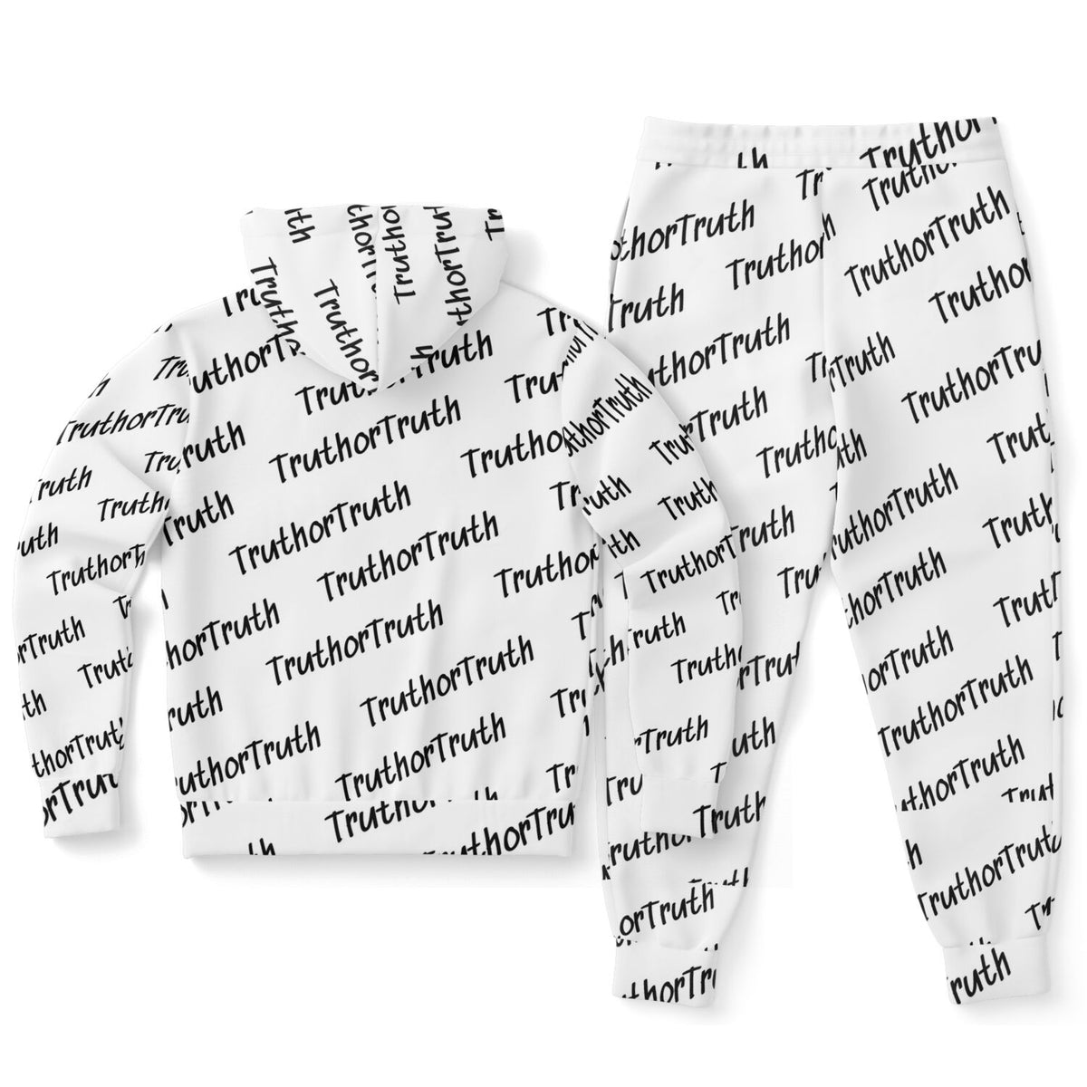 White Signature Jogger Set – TruthorTruth